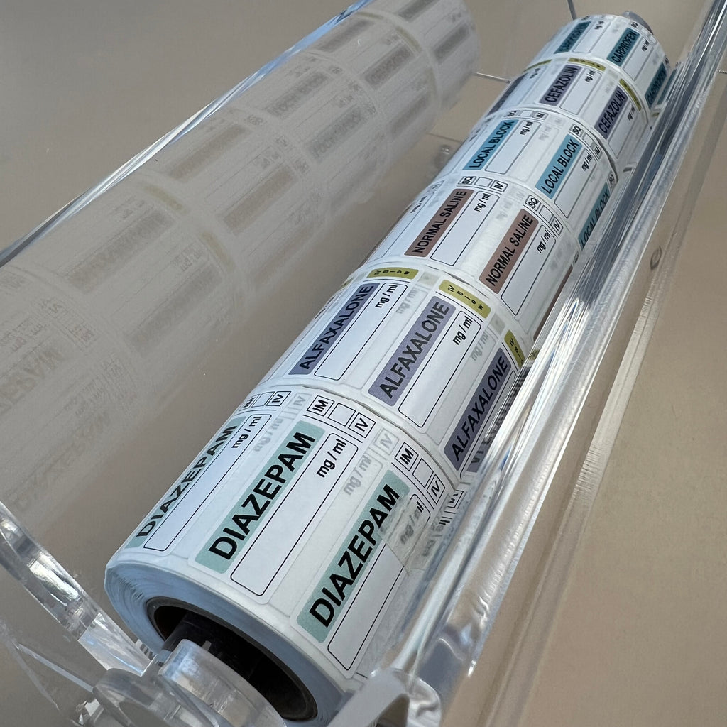 Veterinary Labels Dispenser & Drug Syringe Labels – VetCare Animal Supply